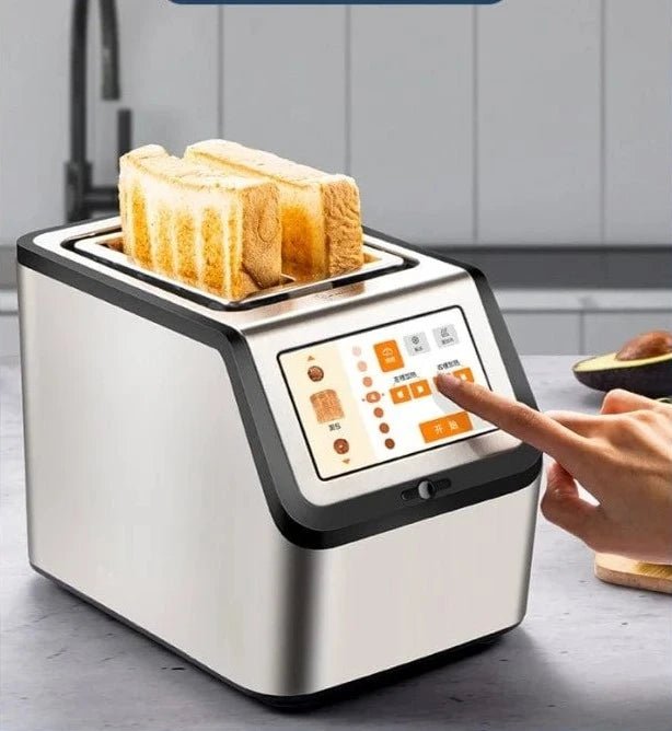 BrecoTouch Pro: High-Speed Smart Toaster for Perfectly Toasted Bread E ...