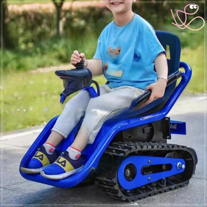 Kids’ Tracked Tank Kart | All-Terrain Off-Road Ride-On Vehicle for Adv ...