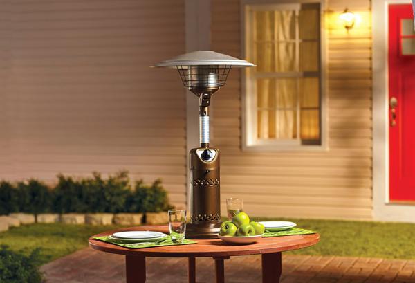 RadiantCopper Patio Gem: Stylish Tabletop Propane Heater – Homebound ...