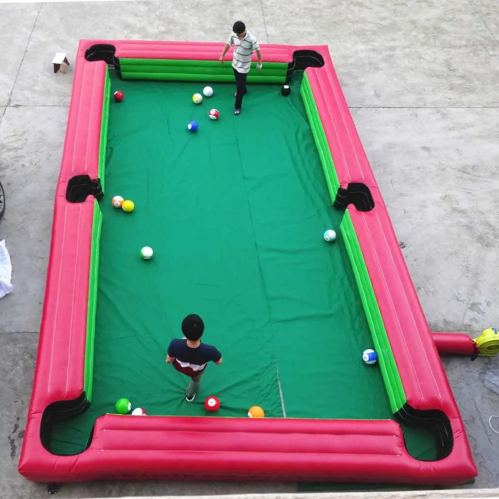 SnookBall Carnival Game Set - Inflatable Snooker Table with Balls ...