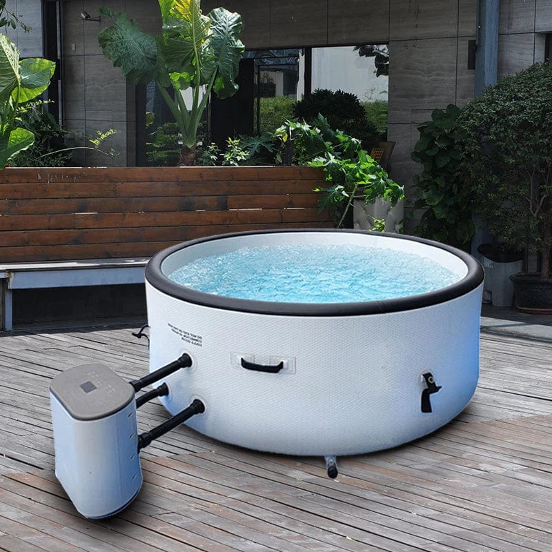 ZenJet Luxury Spa Oasis - Portable Hot Tub for 4-6 Adults, 110-140 Bub ...